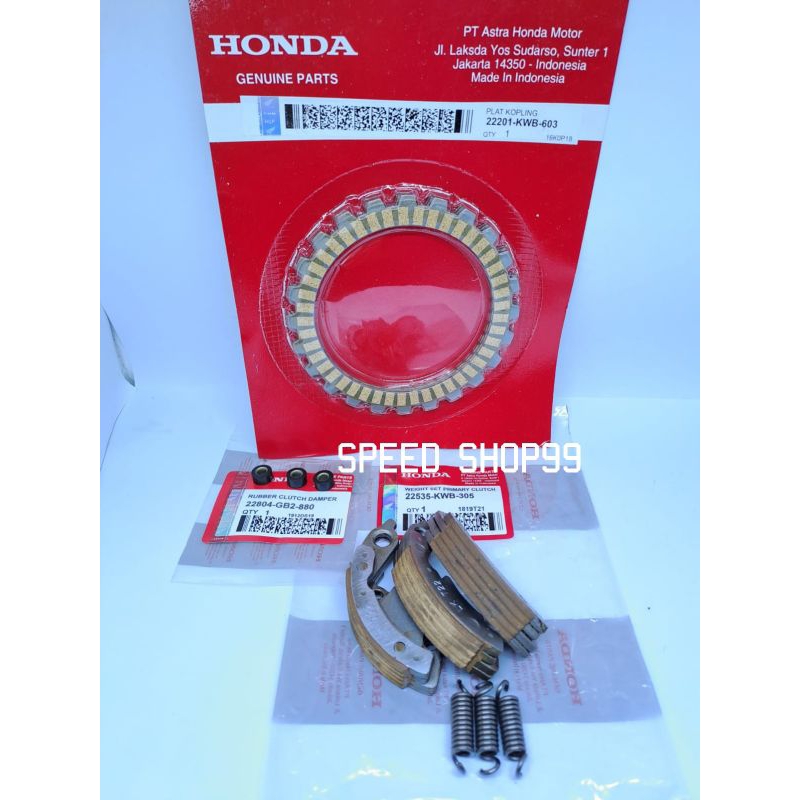 Jual kampas kopling KWB+Kampas Ganda only KWB+Barat ganda Revo absolute Revo fi karbu Blade 110 ...