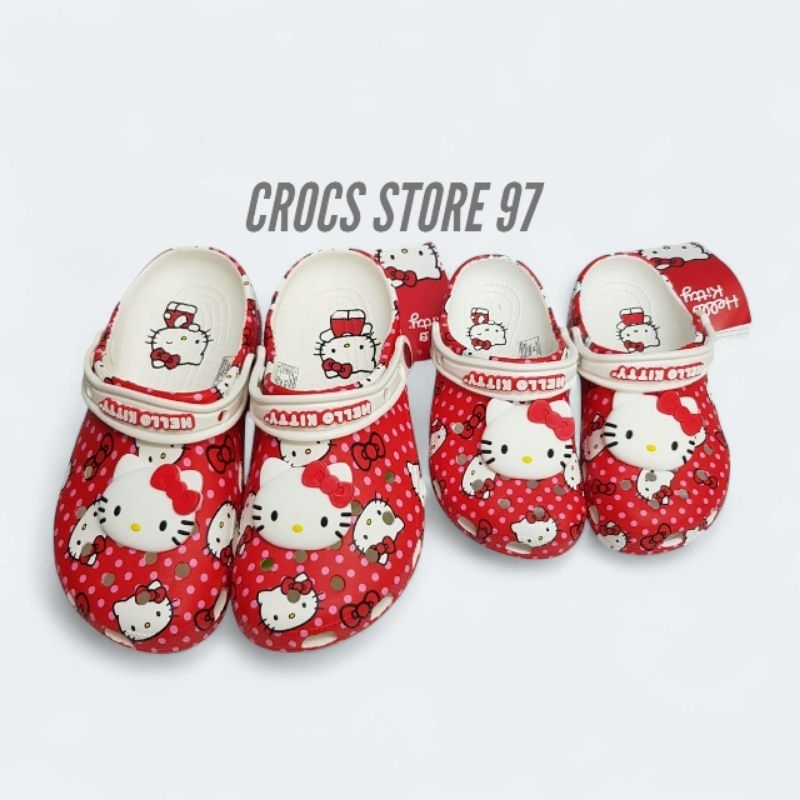 Jual Crocs Classic Hello Kitty / Sendal Crocs / Sepatu Sendal Wanita ...