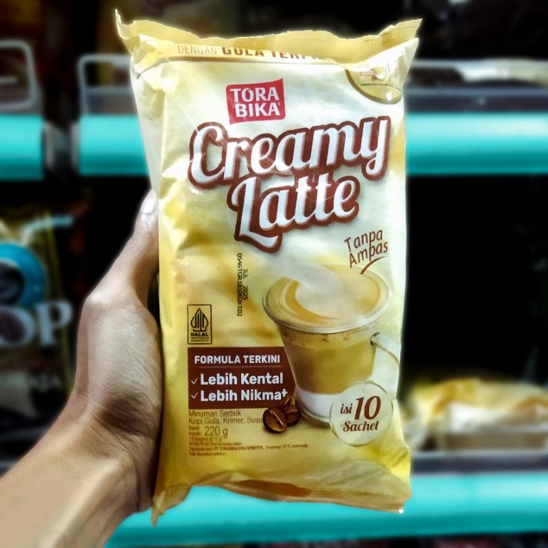 Jual TORABIKA CREAMY LATTE 1 Pack (10 x 22g) | Shopee Indonesia