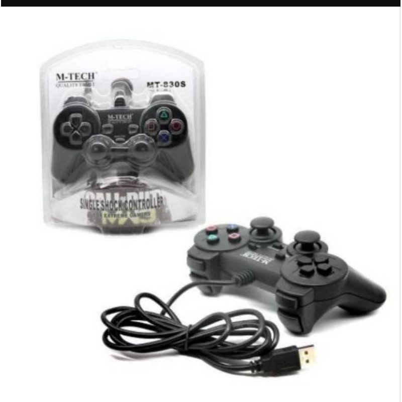 Jual GAMEPAD SINGLE USB M TECH / STICK LAPTOP / STIK PC / JOYSTICK ...