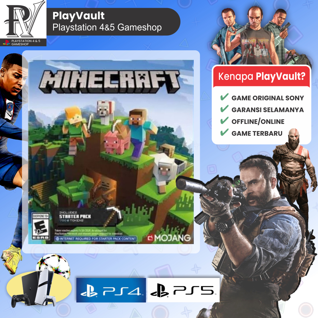 Jual Minecraft PS4 PS5 | Shopee Indonesia