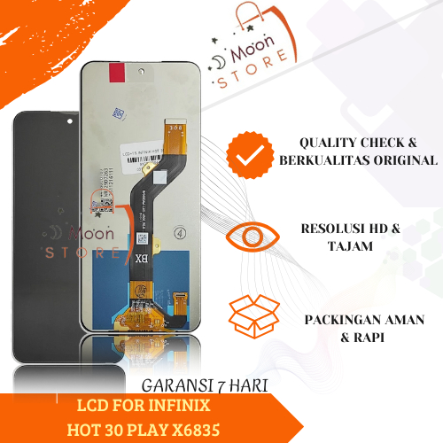 Jual LCD TOUCHSCREEN INFINIX HOT 30 PLAY X6835 ORIGINAL FULLSET ...