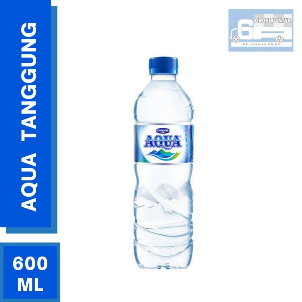 Jual Aqua Botol Tanggung 600 ML 1 dus isi 24 botol | Shopee Indonesia