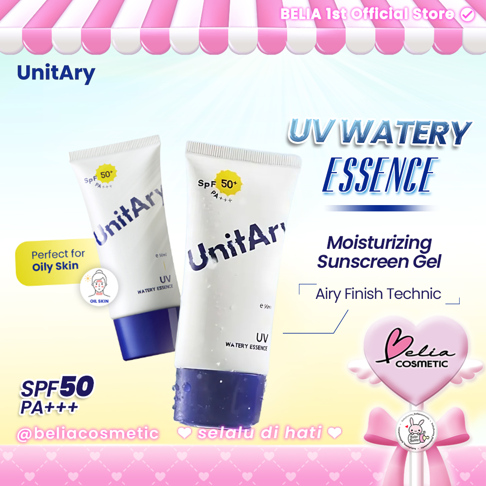 Jual BELIA Unitary Watery Essence Oil Control Sunscreen for Oily Skin ...