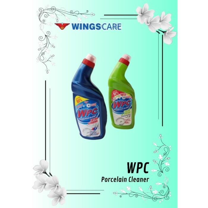 Jual Wings Porcelain Cleaner 600 ml | WPC Bebek Kloset Pembersih Kloset ...