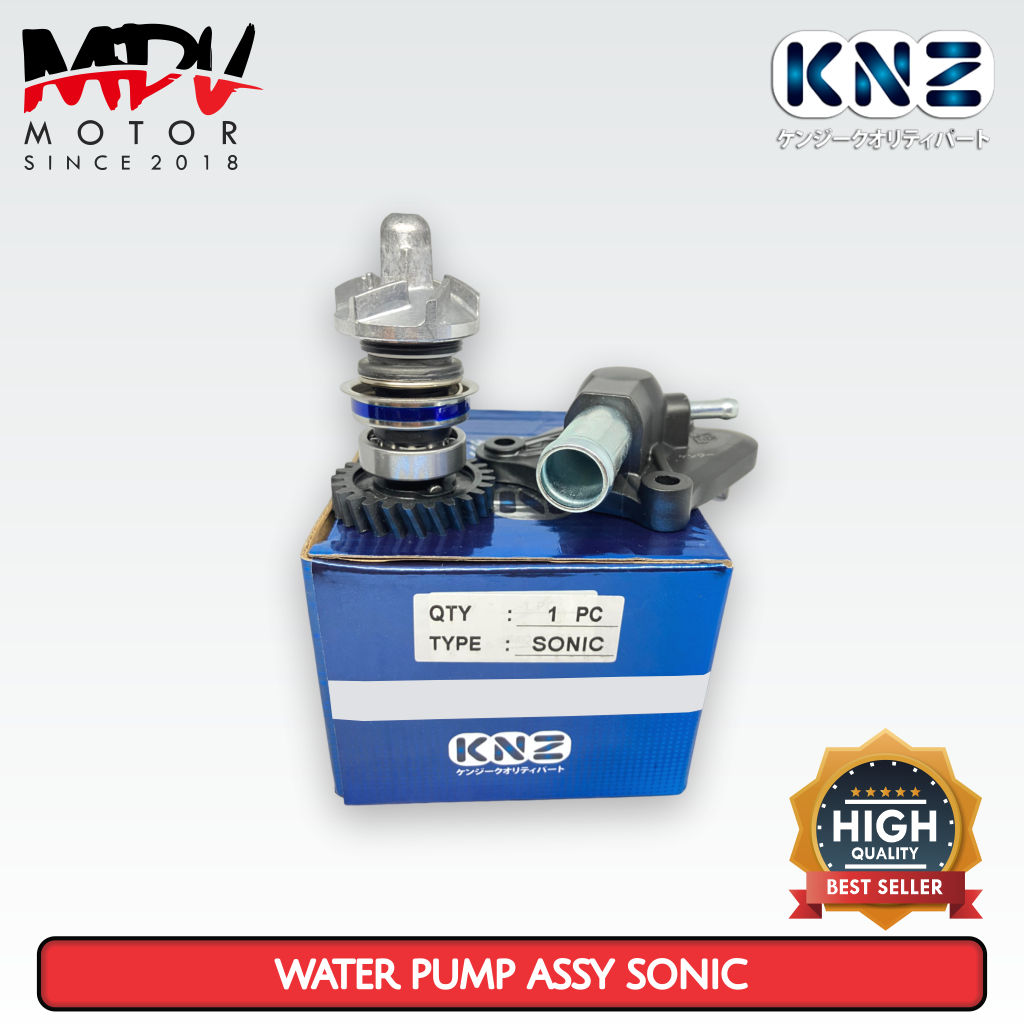 Jual WATER PUMP / POMPA AIR RADIATOR SONIC 150 (K56) KNZ | Shopee Indonesia