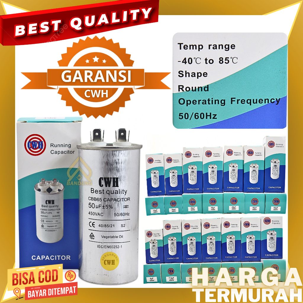 Jual [GARANSI 3 TAHUN] KAPASITOR AC LG | RUNNING CAPASITOR AC PANASONIC ...