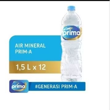 Jual AIR MINERAL PRIMA 1500ML (1DUS ISI 12 BOTOL) | Shopee Indonesia