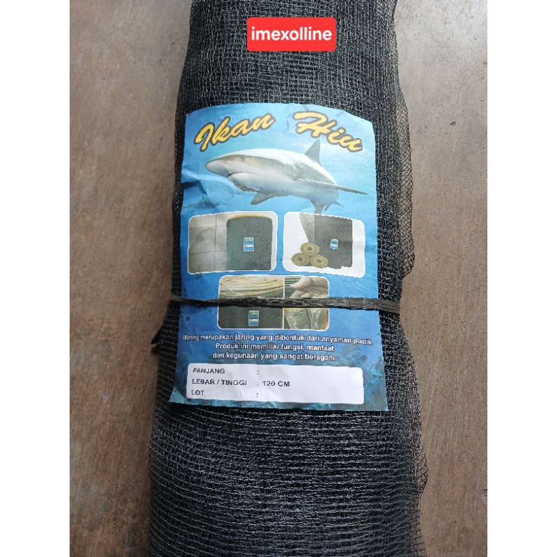 Jual Waring Hitam jaring pagar ikan tanaman (15 meter) | Shopee Indonesia
