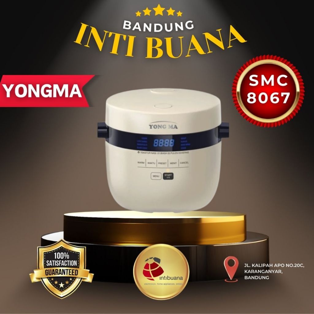 Jual Yong Ma SMC 8067 Rice cooker Low Carbo penanak nasi rendah ...