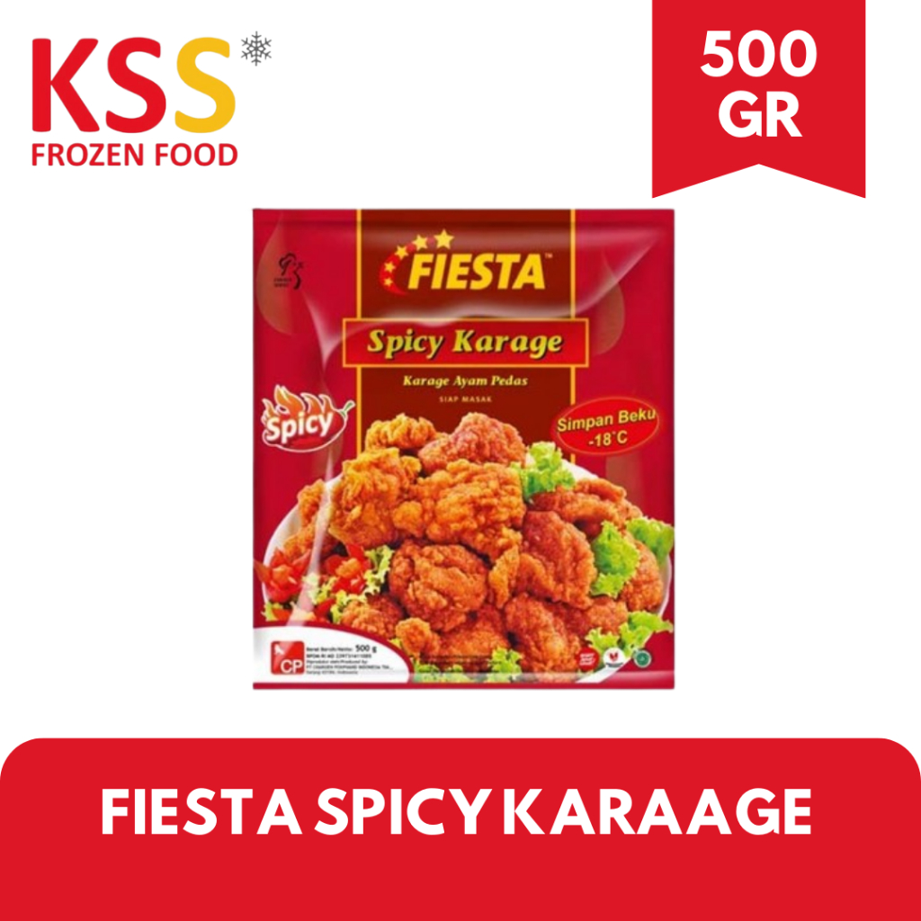 Jual FIESTA SPICY KARAAGE 500 GR | Shopee Indonesia