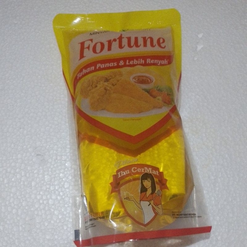 Jual minyak goreng FORTUNE pouch refil 1 LITER | Shopee Indonesia