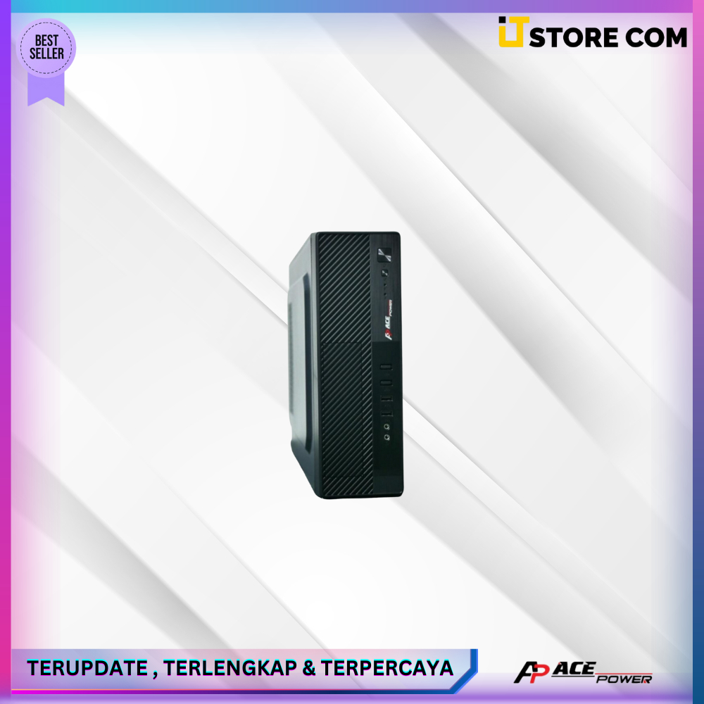 Jual ACE POWER M16 - COMPACT SLIM MINI TOWER COMPUTER CASING WITH PSU ...