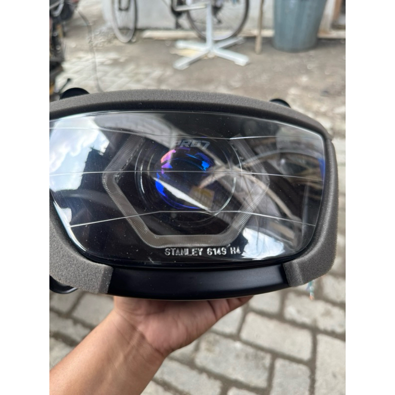 Jual Lampu Depan Reflektor Kawasaki Ninja RR OLD Original Isi BIlled ...