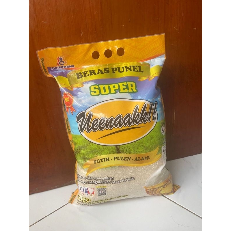 Jual Beras Premium Super Uenak 5kg | Shopee Indonesia
