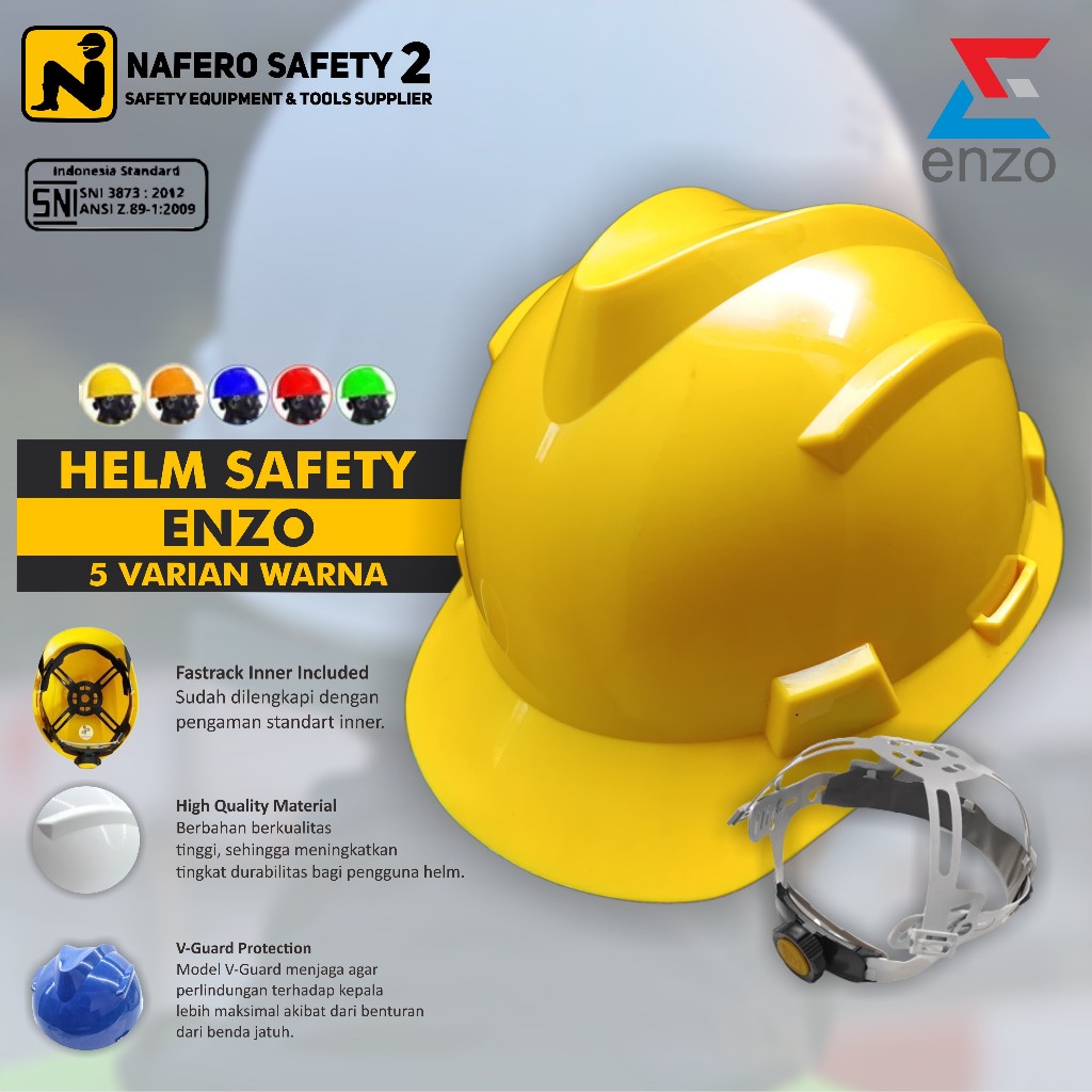 Jual HELM SAFETY PROYEK FASTRACK PUTIH KUNING MERAH HIJAU BIRU ORANGE ...
