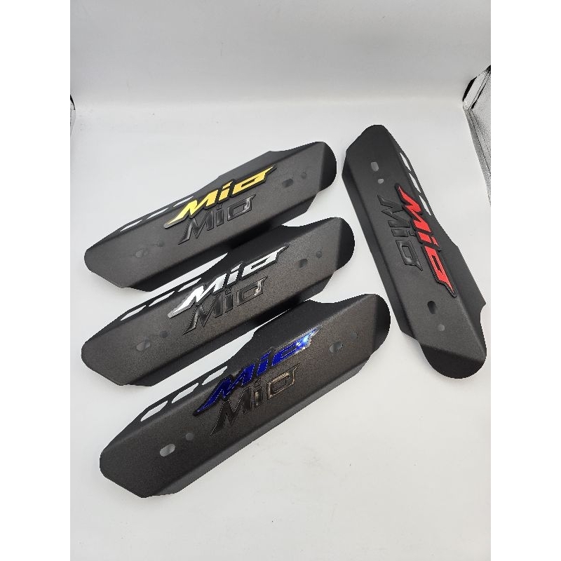 Jual Cover Knalpot Semua Motor Mio - Tameng Knalpot All Mio Plus Emblem ...