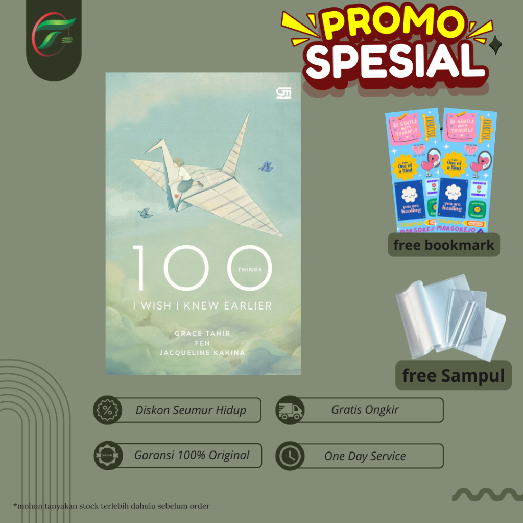 Jual 100 Things I Wish I Knew Earlier (Grace Tahir, Fen Jacqueline ...