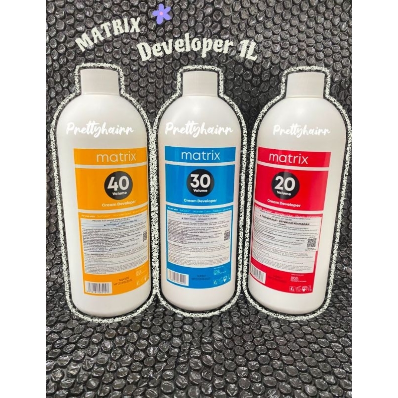 Jual Matrix Oxidant Developer / Pencampuran Cat atau Bleaching | Shopee ...