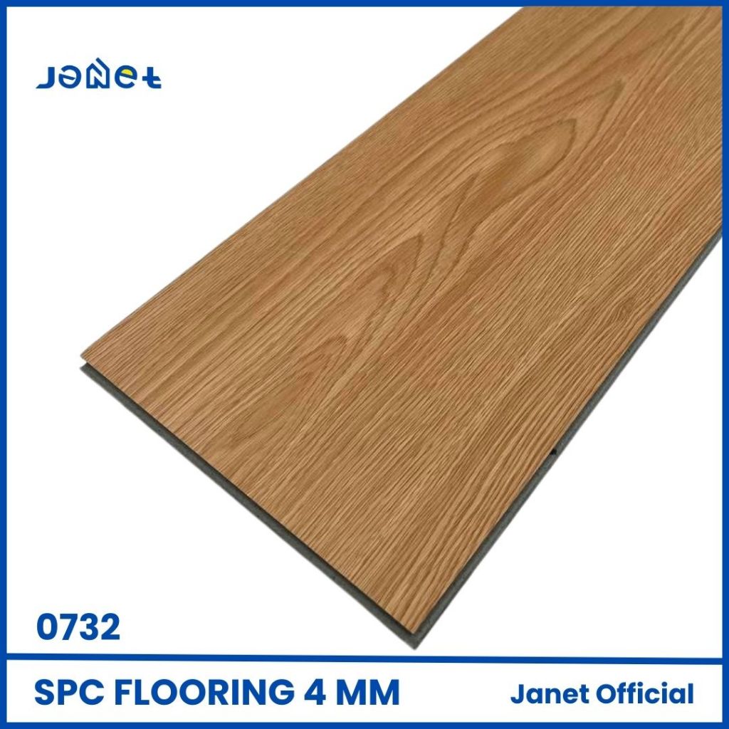 Jual SPC LANTAI WARNA 0732 Wood Flooring 4mm Parket Parkit Parquet Klik ...