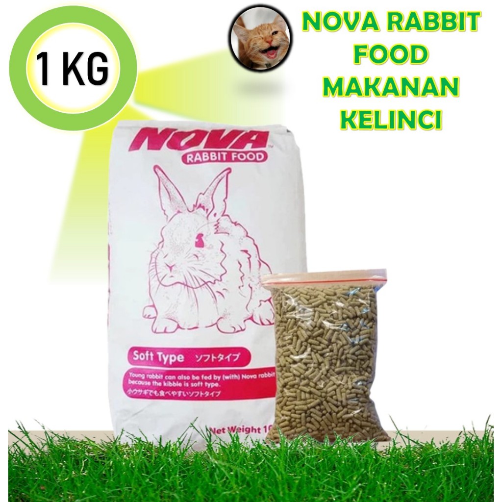 Jual NOVA RABBIT Alfalfa Repack 1 Kg - Makanan Kelinci | Shopee Indonesia