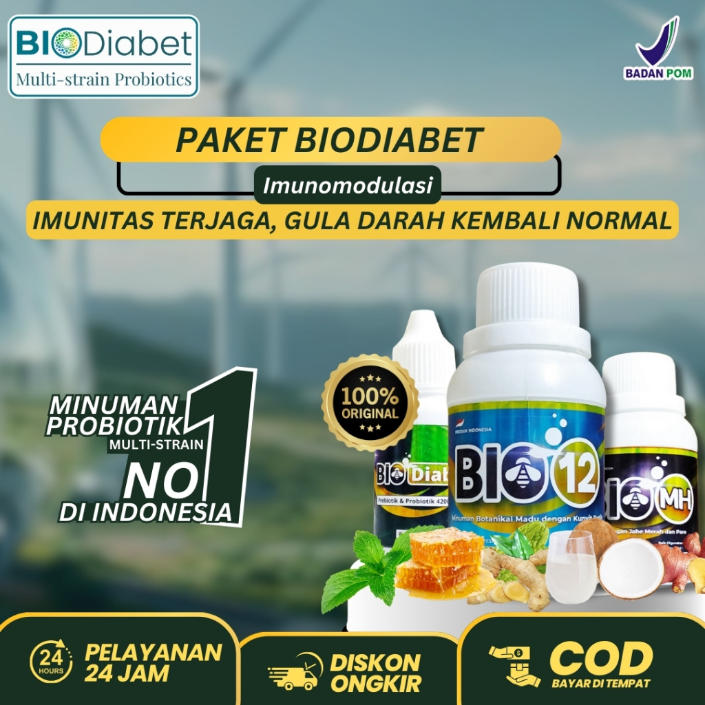 Jual BioDiabet Multi-Strain Probiotic -Cegah Kerusakan Sel Pankreas ...