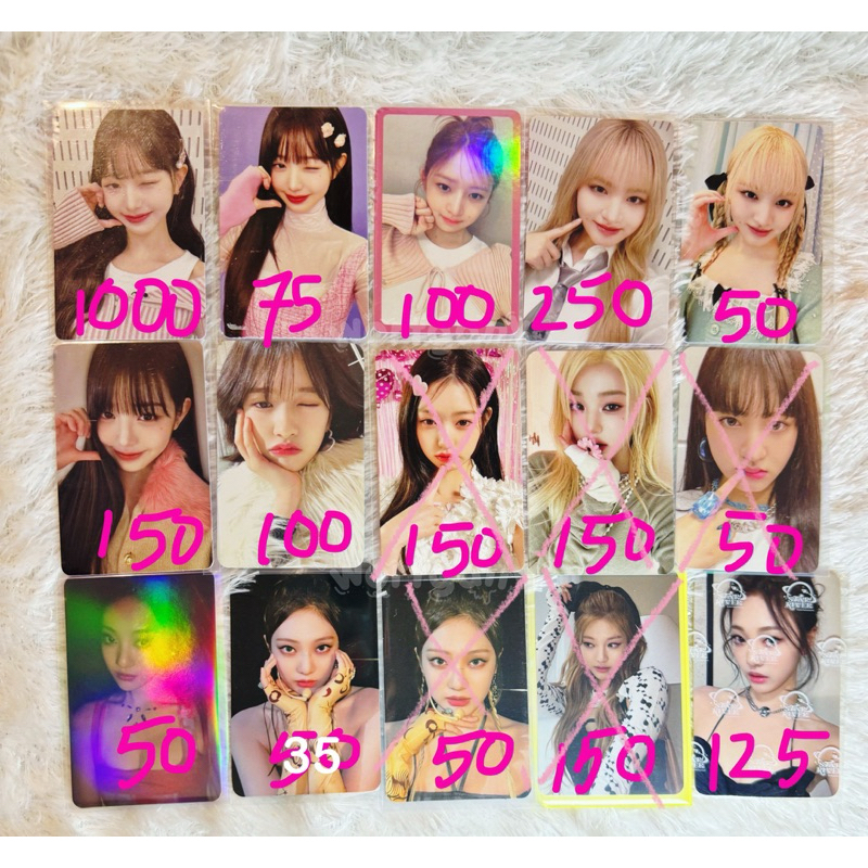 Jual Take All Mix Girl Group PC Photocard IVE IZ*ONE AESPA Wonyoung ...