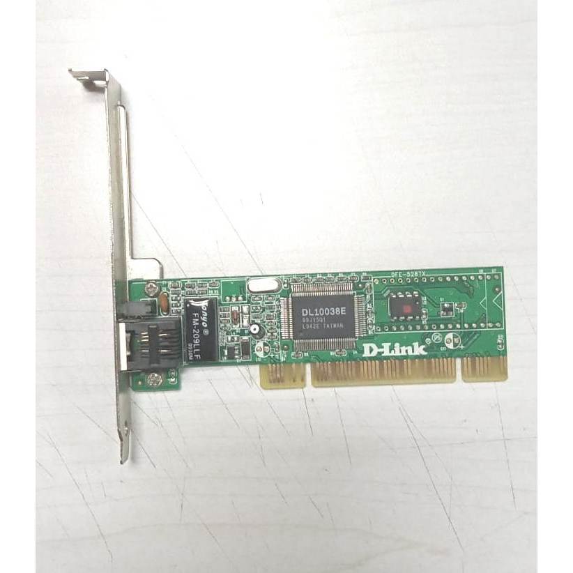 Jual LAN Card DL10038E Realtek RTL8139 Ethernet Card second | Shopee ...