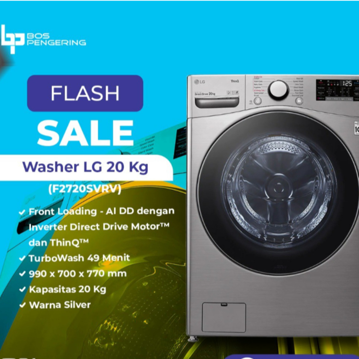 Jual MESIN CUCI LG BANDUNG Washer LG 24 Kg LG 20 Kg LG 15 Kg LG 11 Kg LG 8 Kg 16 Kg | Shopee ...