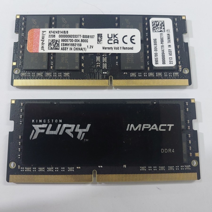 Jual Ram Laptop memory Sodim ddr4 16gb 2400 Kingston Fury impact Memori ...
