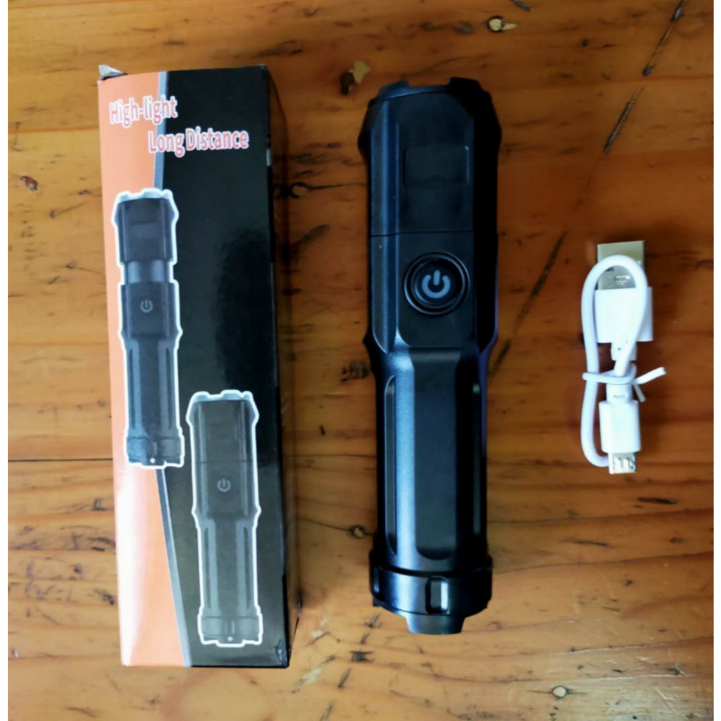 Jual (F-15T) Senter Swat Mini LED zoom in zoom out 36W - Senter LED POLICE Chargeable | Shopee ...