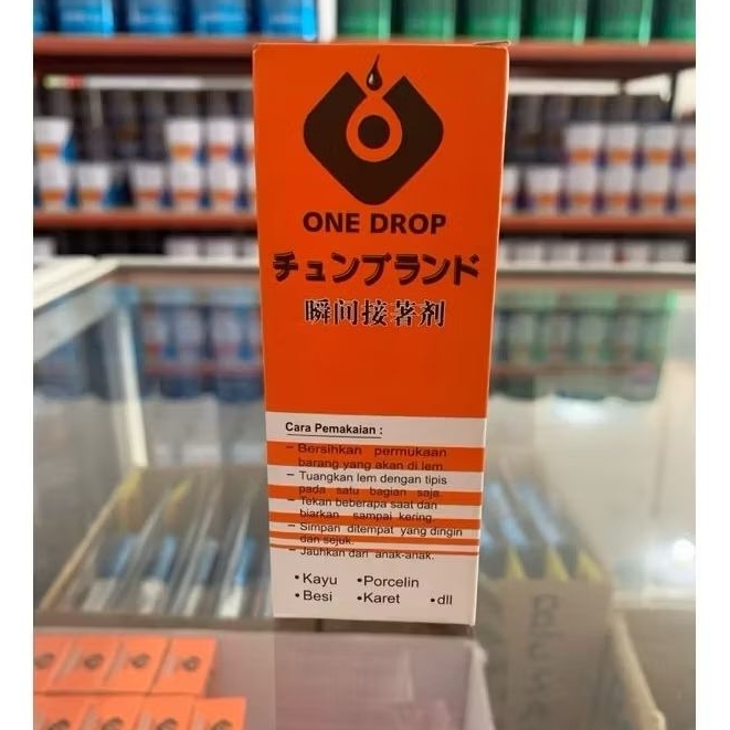 Jual Lem Korea One Drop 18 gram / Lem Serbaguna / Lem Setan / Lem Kayu ...