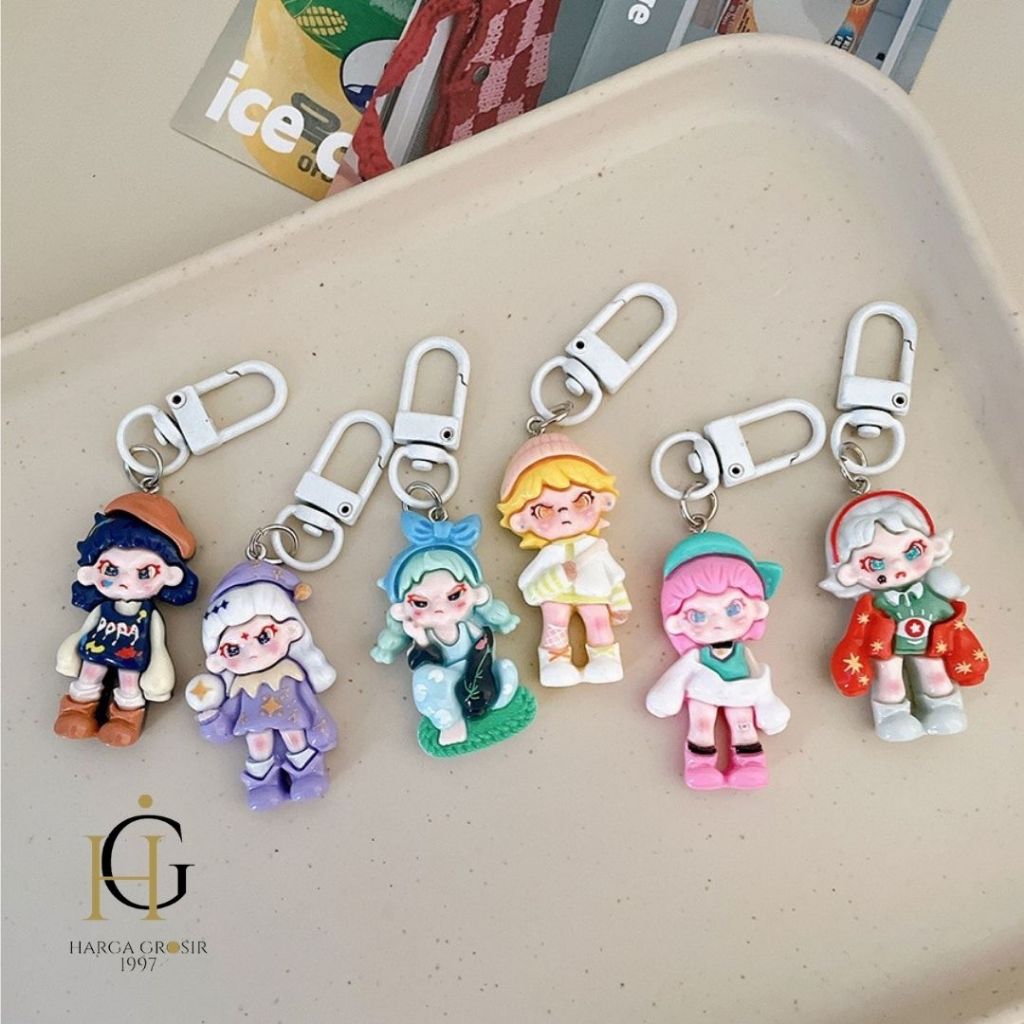Jual GANTUNGAN KUNCI RESIN MOLLY BESAR BIG POPMART SERIES HADIAH ...