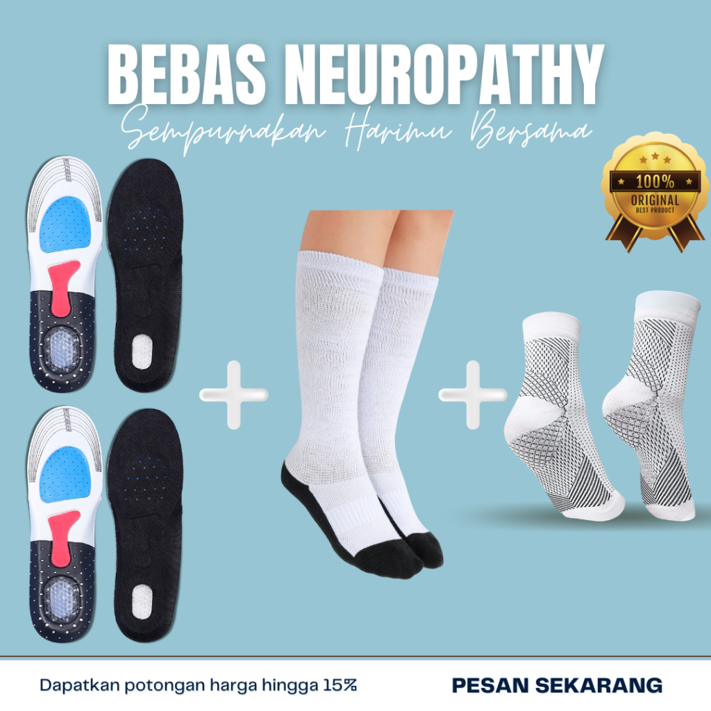 Jual Paket Bundling 2 Diawell - 2 Insole plantar Pro Tebal Kerja, 1 ...
