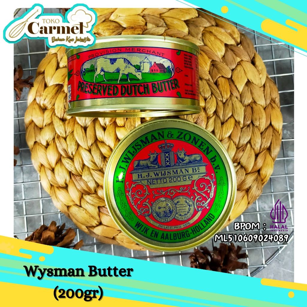 Jual Wysman Butter 200gr - Mentega Wisman | Shopee Indonesia