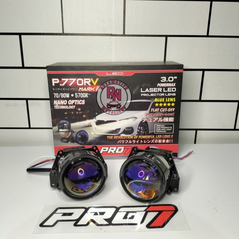 Jual Lampu Headlamp Projector Biled Pro7 P770RV Mark 2 Blue Lens 3 ...