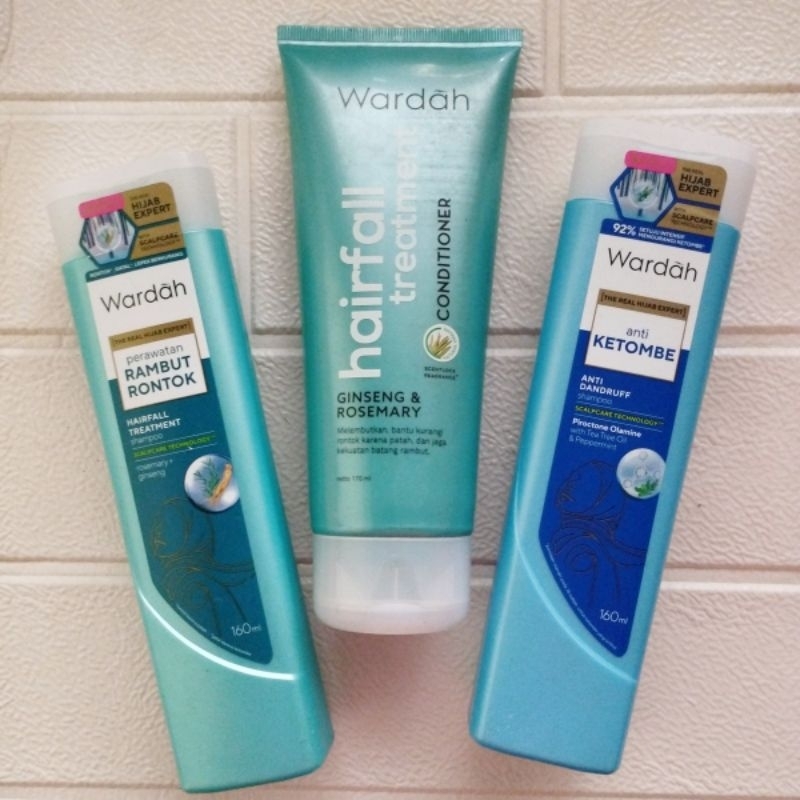 Jual Wardah Anti Dandruff Nutri Shine Hairfall Treatment Shampoo shampo ...