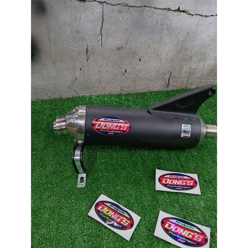 Jual knalpot mio standar racing B3 ujung titan fullsystem inlet 38 ...