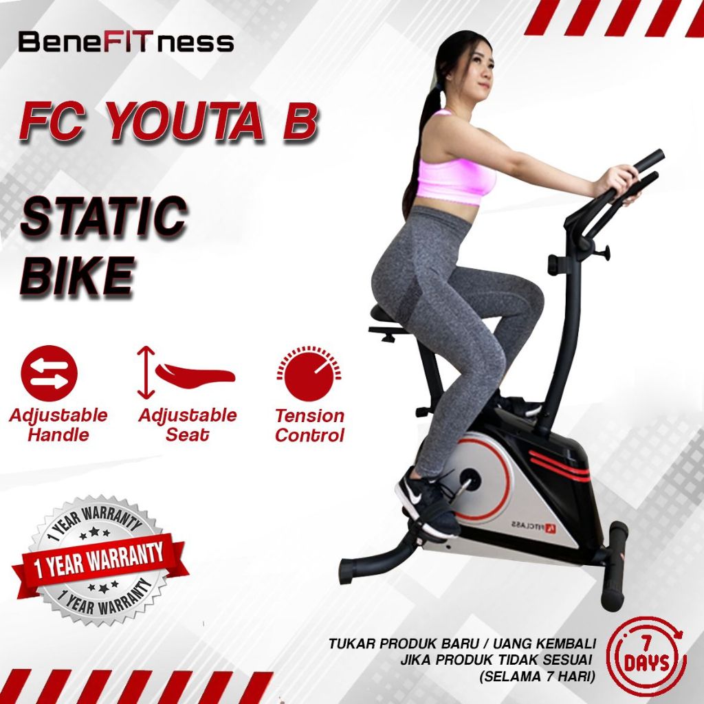Jual Sepeda Statis FC Youta B: Alat Fitness Terapi Lutut, Cocok untuk ...