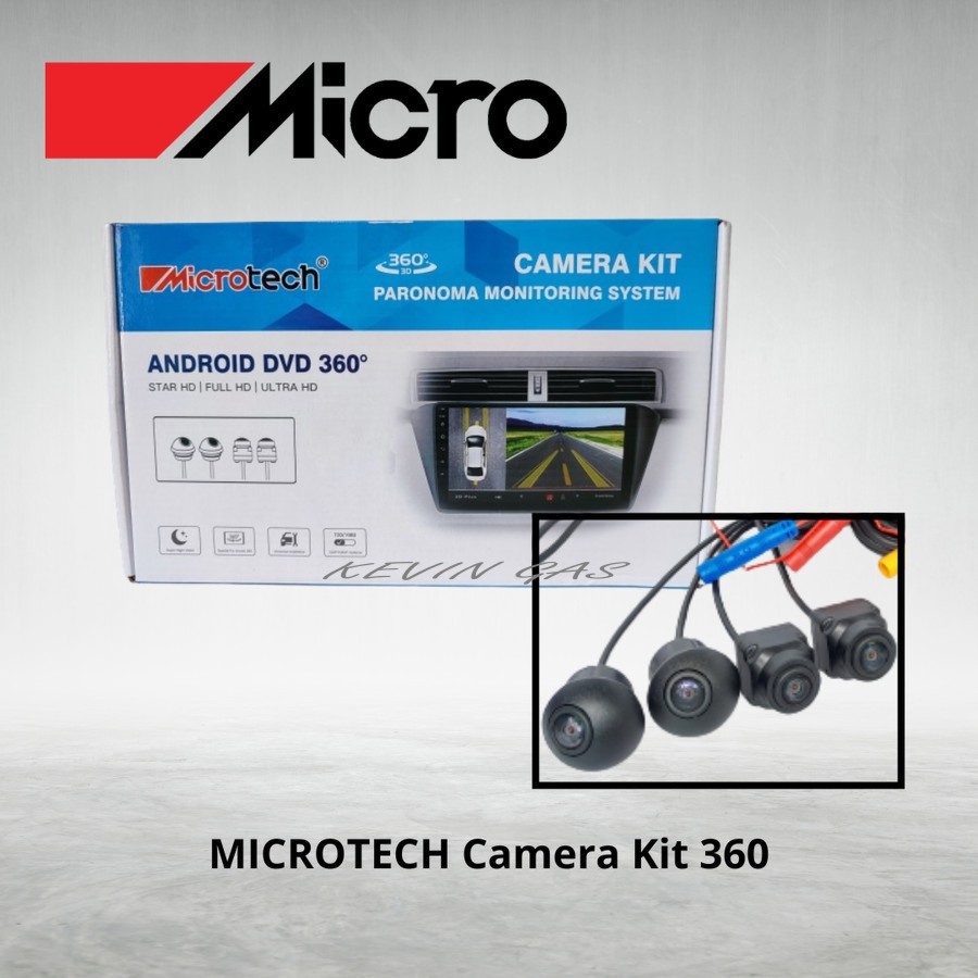 Jual Kamera Mobil 360 1080pixel AHD MICROTECH CAR ANDROID DVD 360 ...