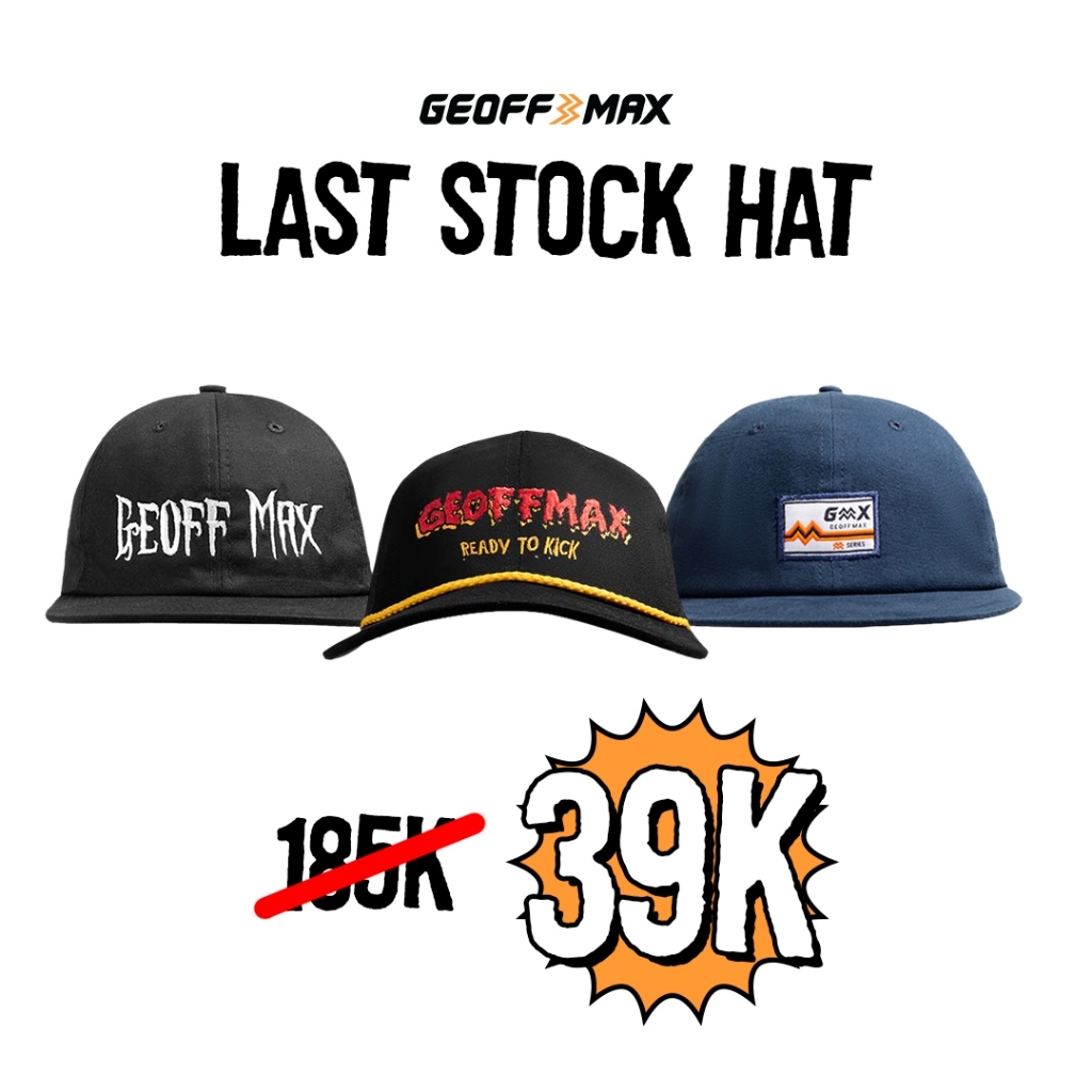 Jual Geoff Max - Last Stock Topi 39K | Hat Unisex Pria Wanita | Shopee ...