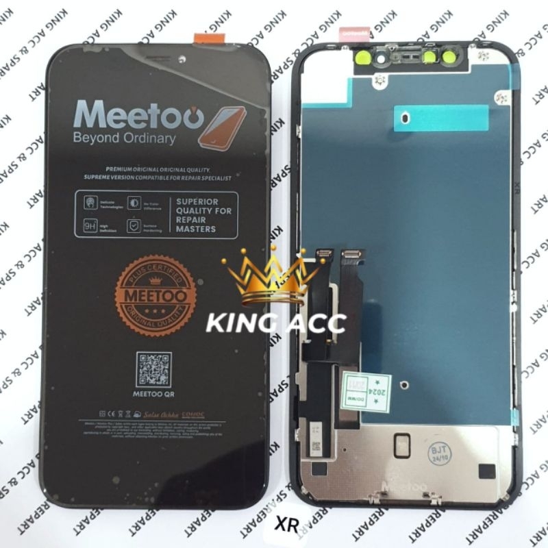 Jual NEW MEETOO LCD TOUCHSCREEN IP XR BLACK INCELL MEETOO | Shopee ...
