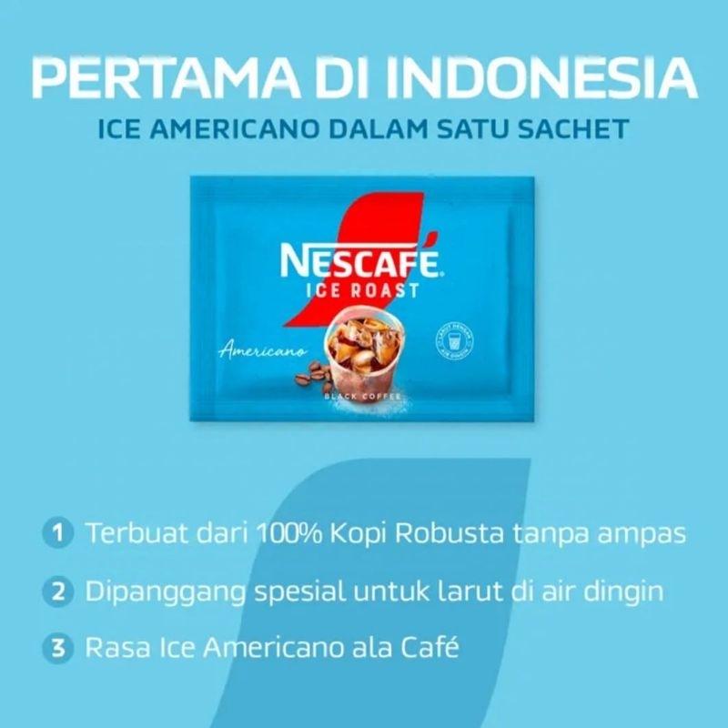 Jual NESCAFE ICE ROAST KOPI INSTAN AMERICANO NESCAFE AMERICANO ISI ...