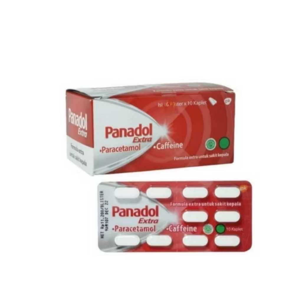 Jual PANADOL EXTRA PARACETAMOL(MERAH) 1 BLISTER @ 10 KAPLET | Shopee ...