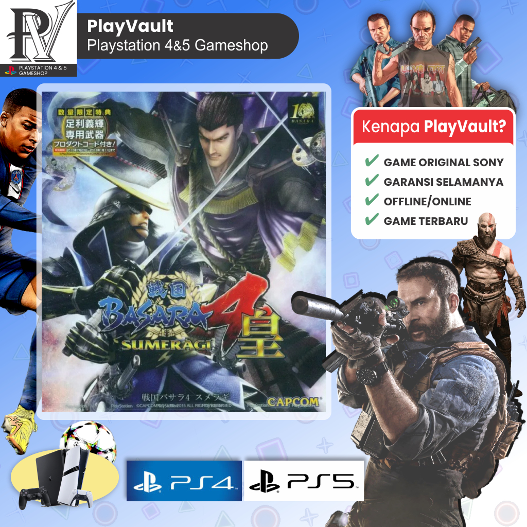 Jual Basara 4 Sumeragi Super Bundle PS4 PS5 | Shopee Indonesia