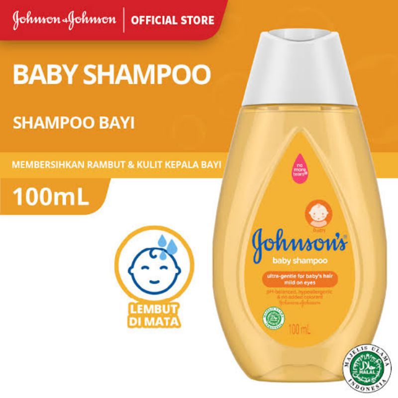 Jual JOHNSON'S BABY SHAMPOO SHAMPO BAYI 100 ML | Shopee Indonesia