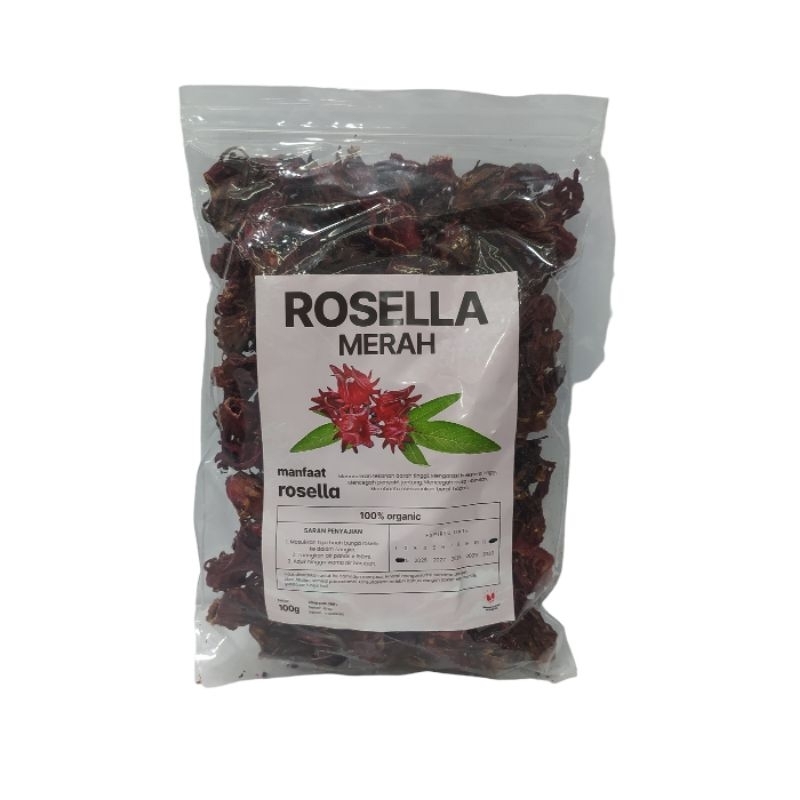 Jual TEH ROSELA MERAH 100gr Herbal Tradisional Alami | Shopee Indonesia