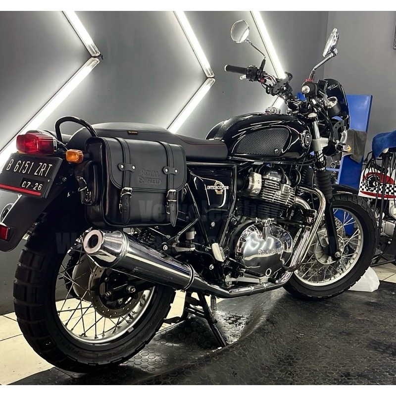 Jual sidebag dan sadlebag royal enfield interceptor 650, triumph ...