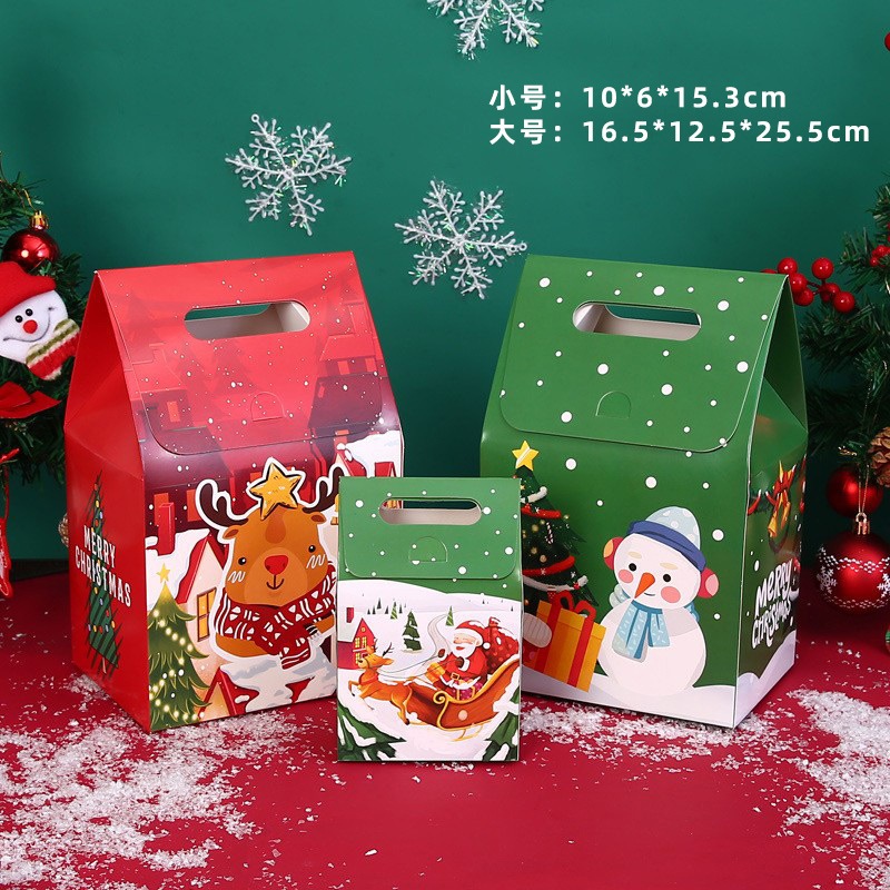 Jual Gift Box Natal tema Christmas/ goodie bag hadiah lucu unik mewah ...