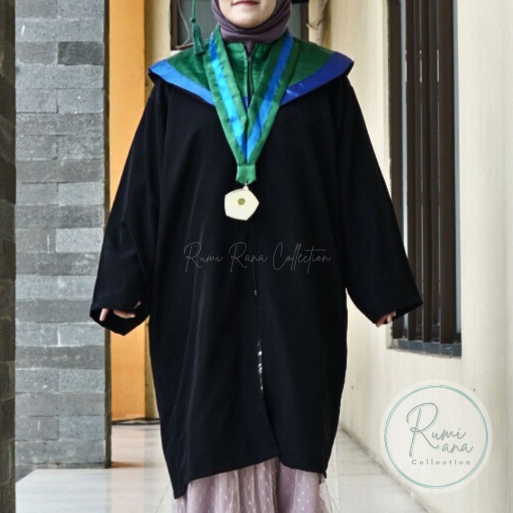 Jual Baju Toga Wisuda Dewasa (Jubah & Sleber/Kragh) | Shopee Indonesia